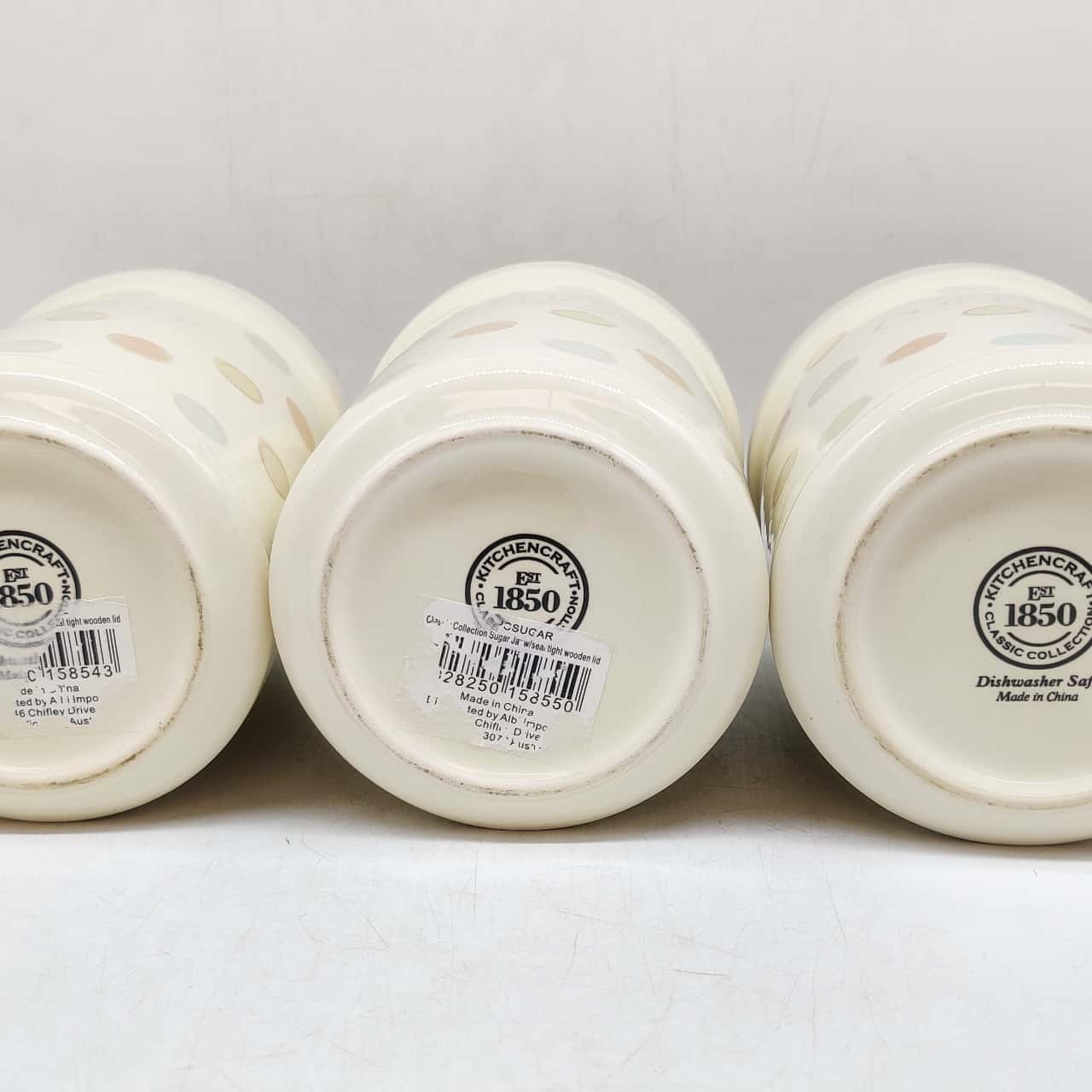 Kitchen Craft Classic Collection Storage Containers - 2 Coffee & 1 ...