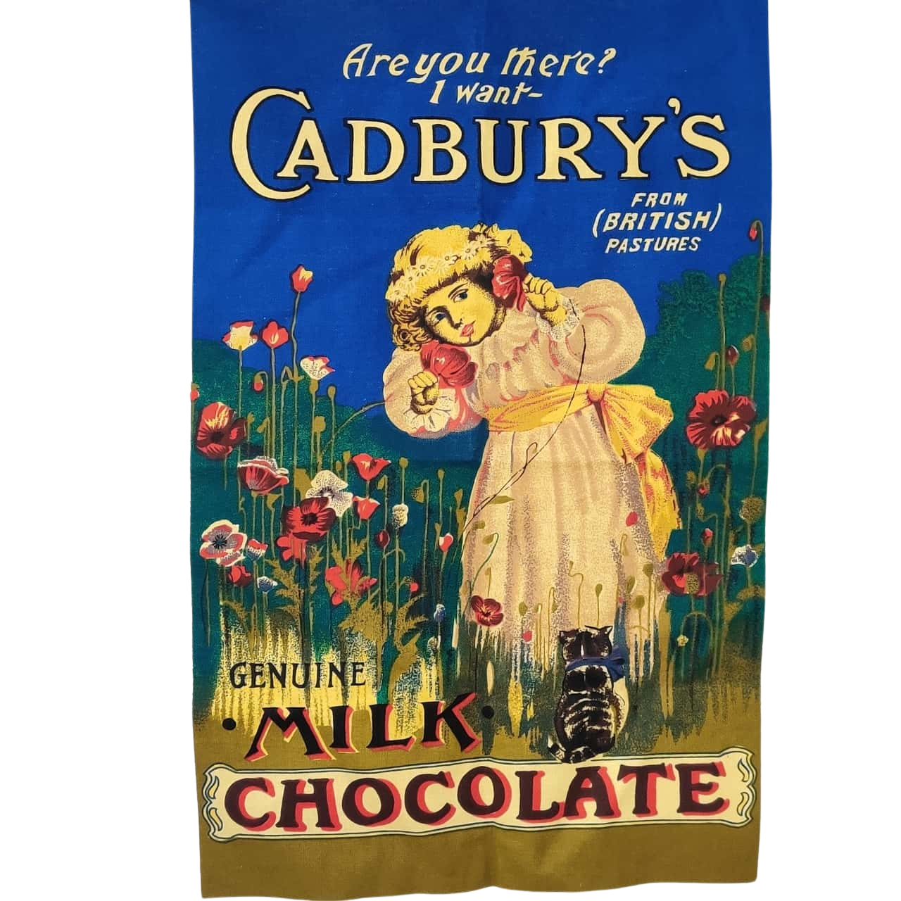 Vintage Cadbury Tea Towel