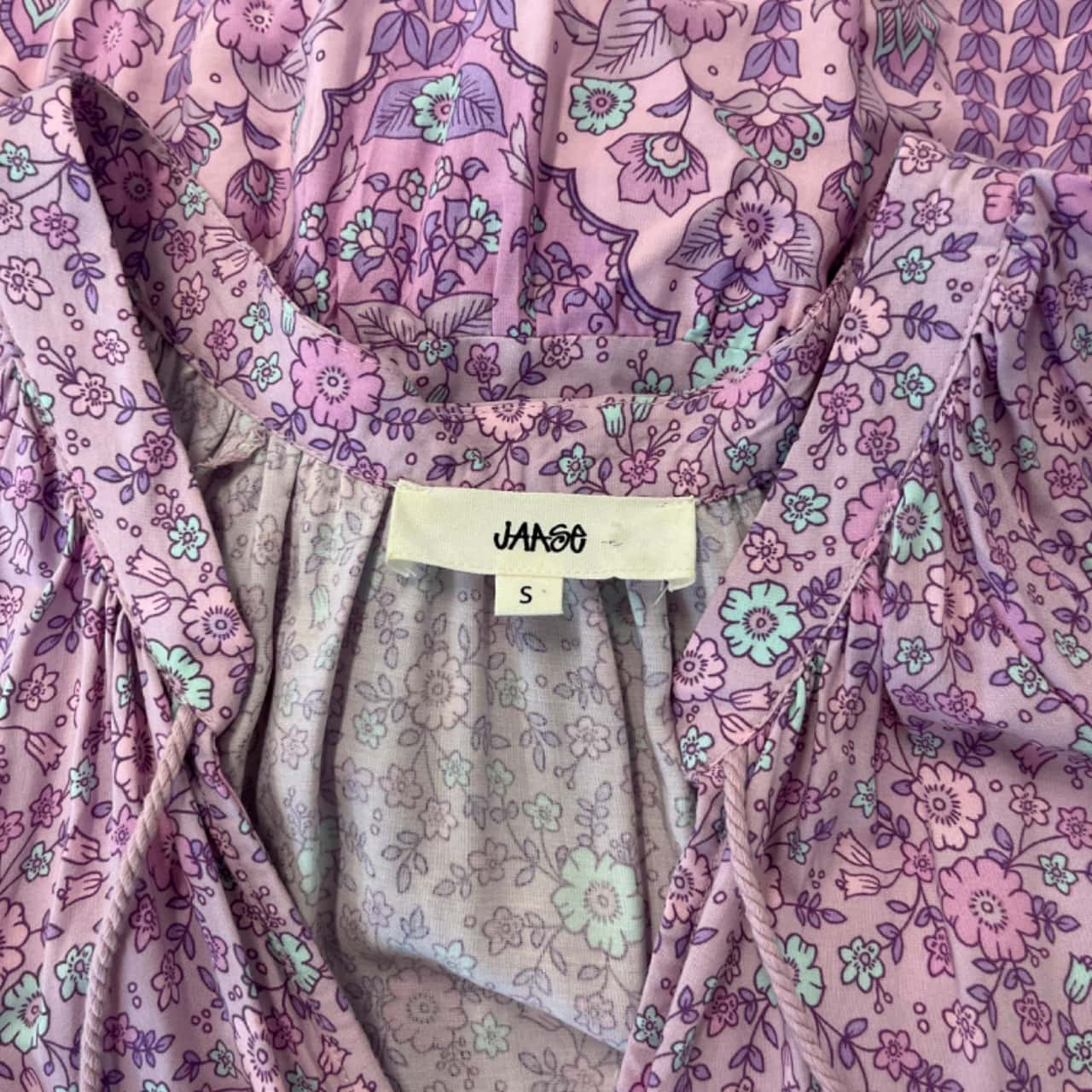 Jaase Pink and mauve Maxi dress S (s)