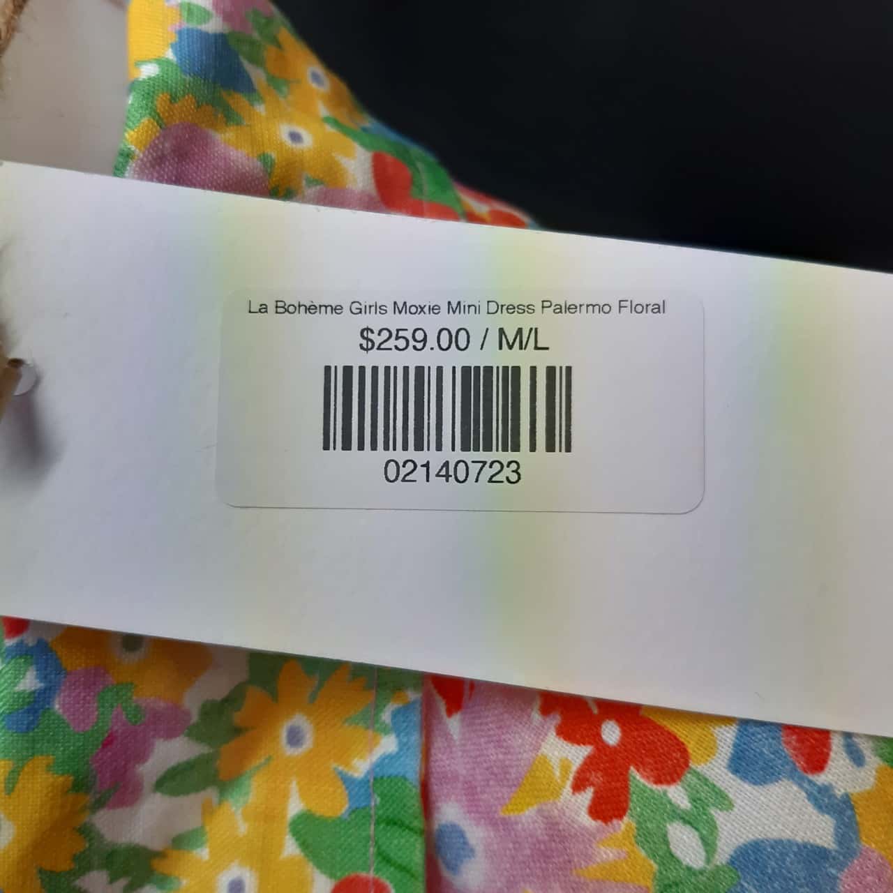 La Boheme' Girls Moxie Mini Dress Womens Size M/L
