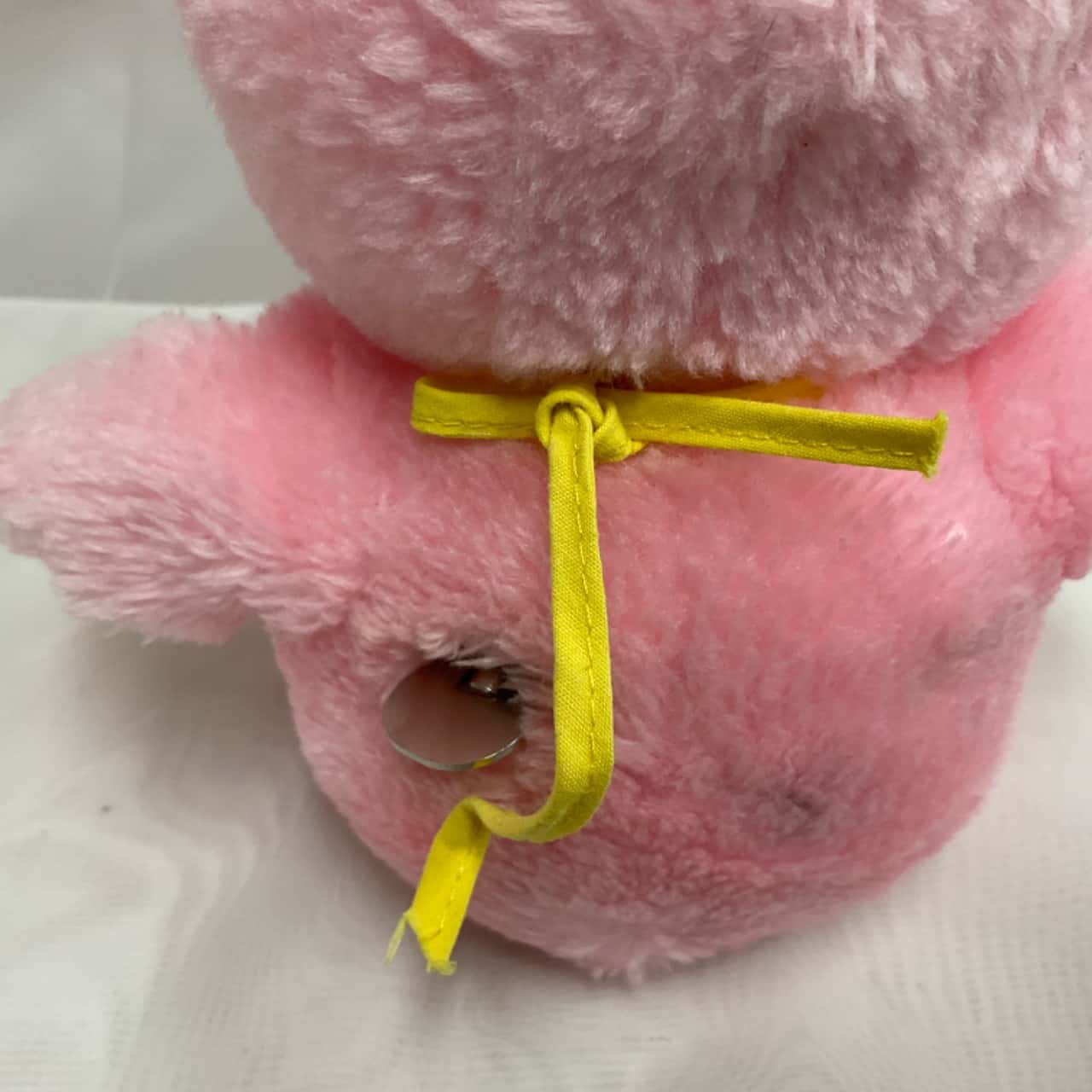 Vintage 1982 AmToy Plush Doll Baby Wind Up 180x220