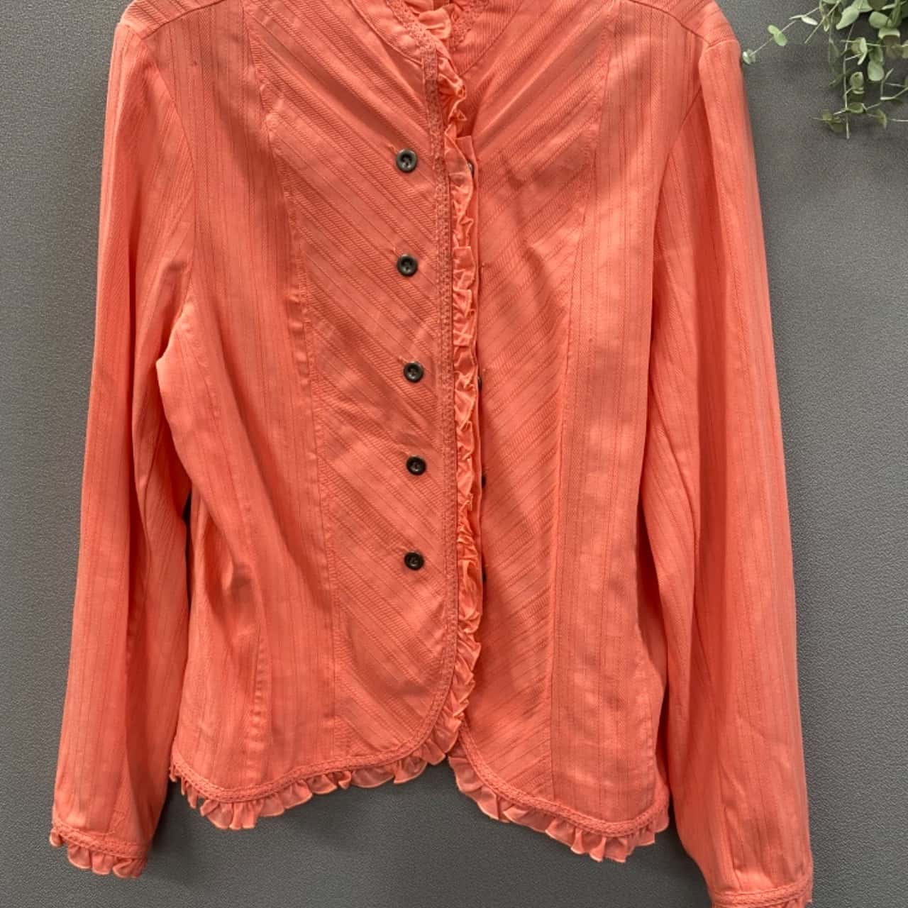 REDUCED TO $7.50 Liz Jordan Ladies Apricot Jacket Size XL NWT (s)