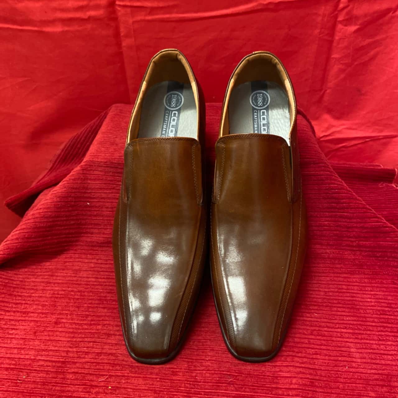 Colorado Mens Brown Dress Shoes From The Craftsman Collection RRP $159(s)