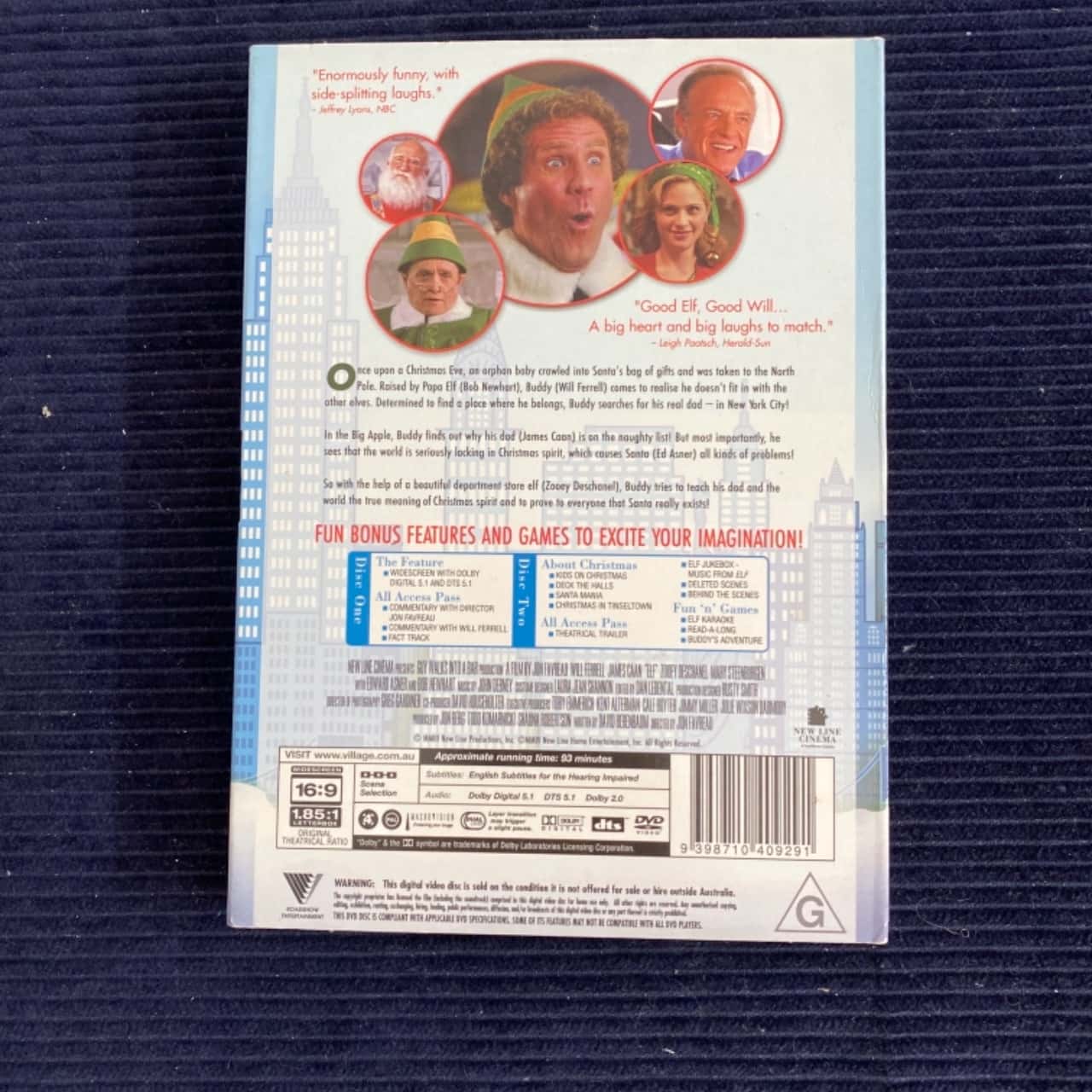 Elf DVD