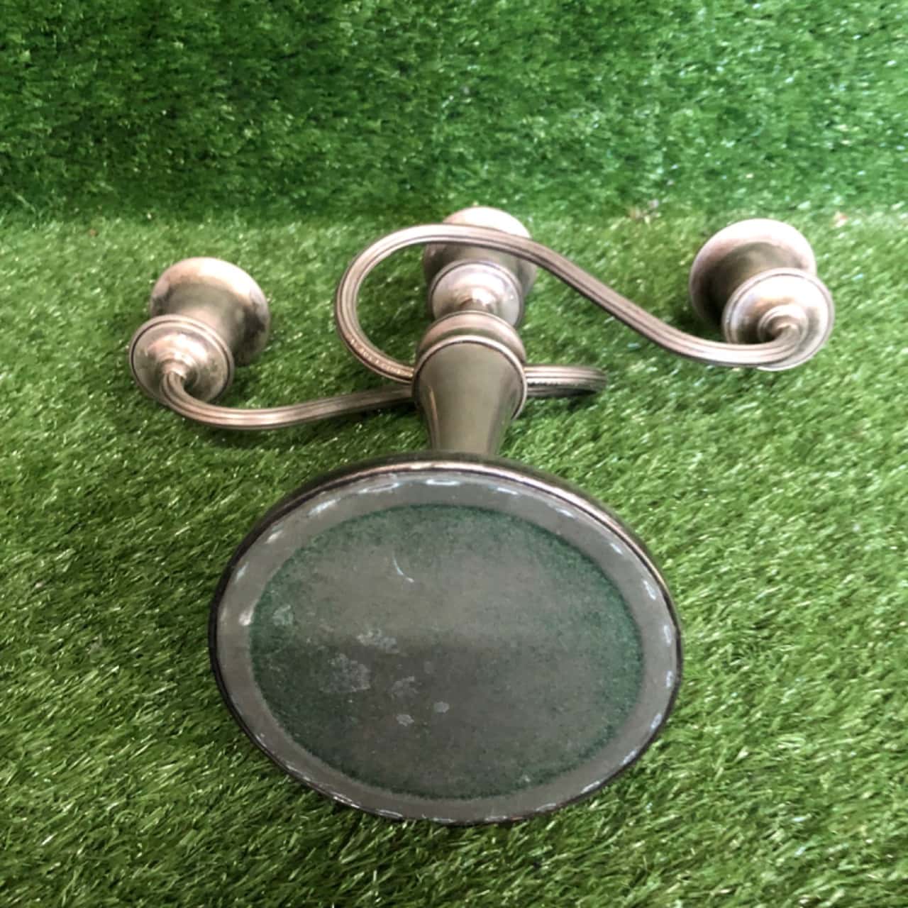 Vintage Lanthe Silver Plated Candelabra (25cm)(s)