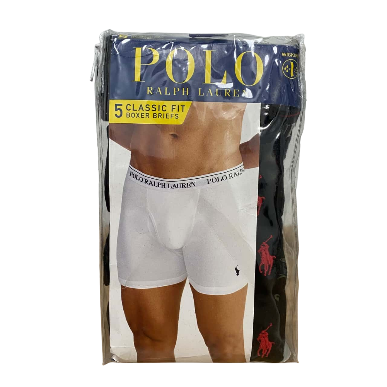 Polo Ralph Lauren 5 Classic Fit Boxer Briefs Black Size S (s)