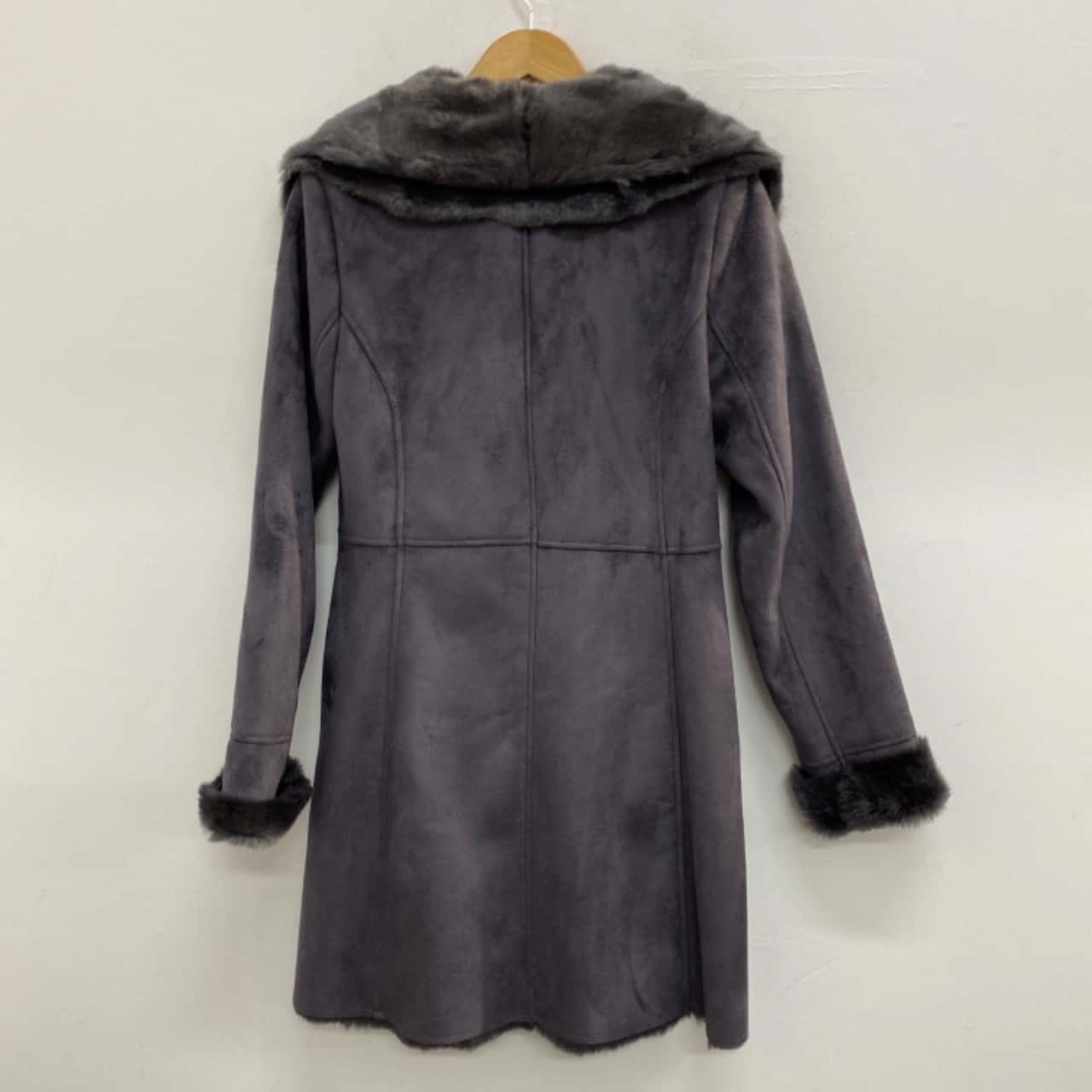 Ever New Womens Size 12 Winter Coat Grey (s)