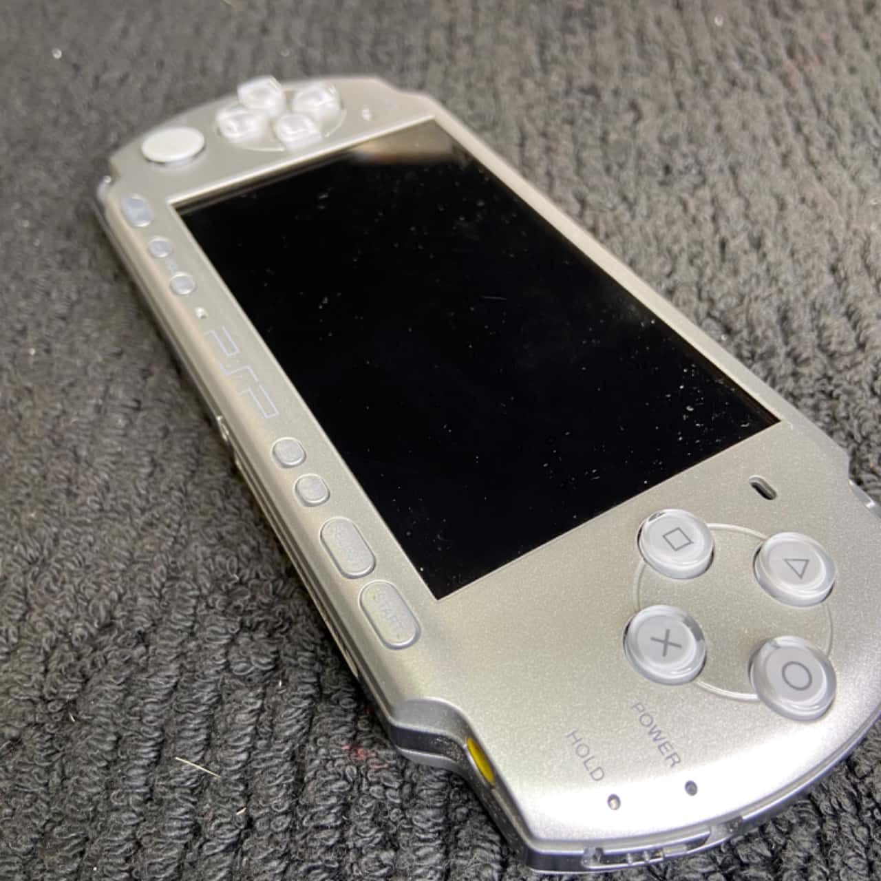 Sony PSP Silver w/ NFS Rivals Underground & God Of War: Chains Of ...