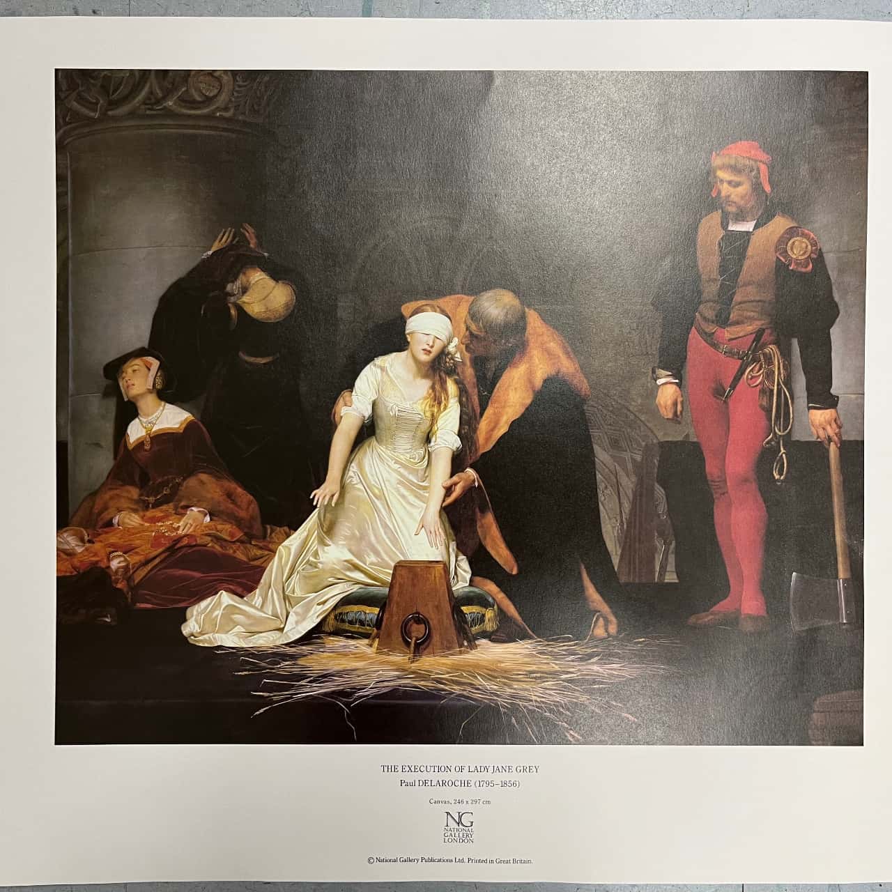 Set Of Five Art Prints - National Gallery, Velasquez, Canaletto, Goya ...