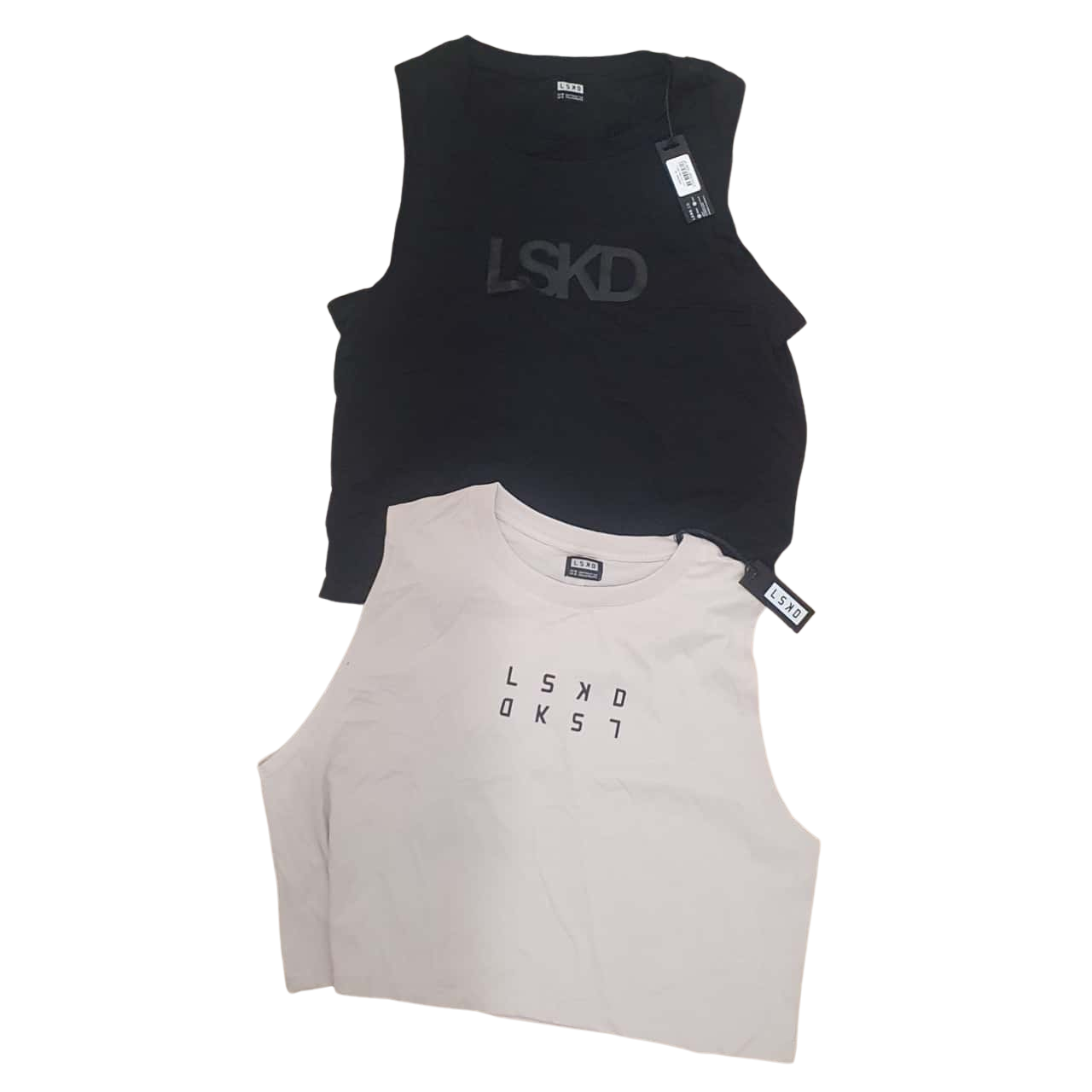 LSKD Women's Size 16 Cropped Black / Other / White