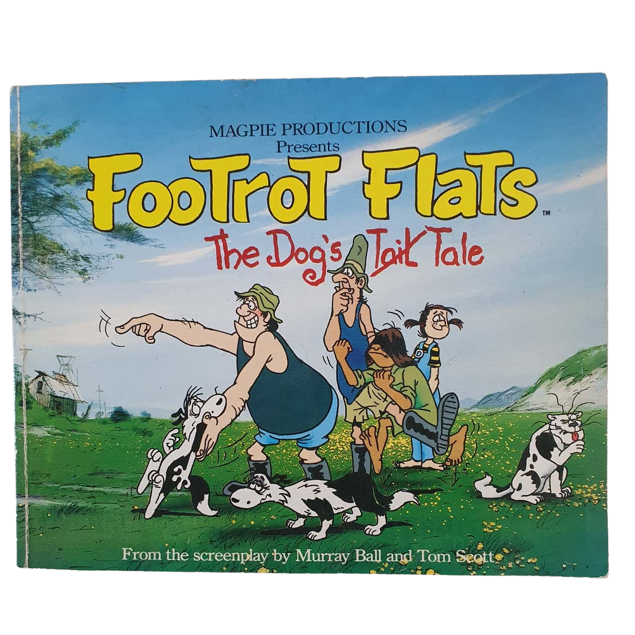 Vintage 1986 Footrot Flats The Dog's Tale By Murry Ball Paperback
