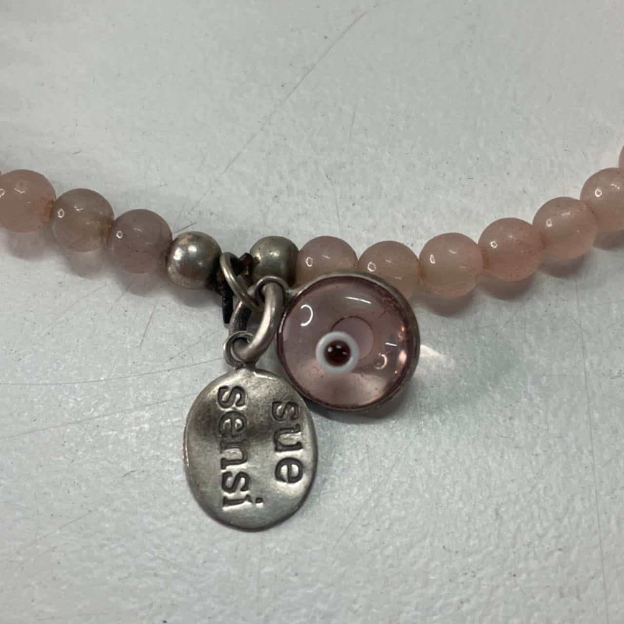 Evil Eye Rose Quartz Bracelet (s)