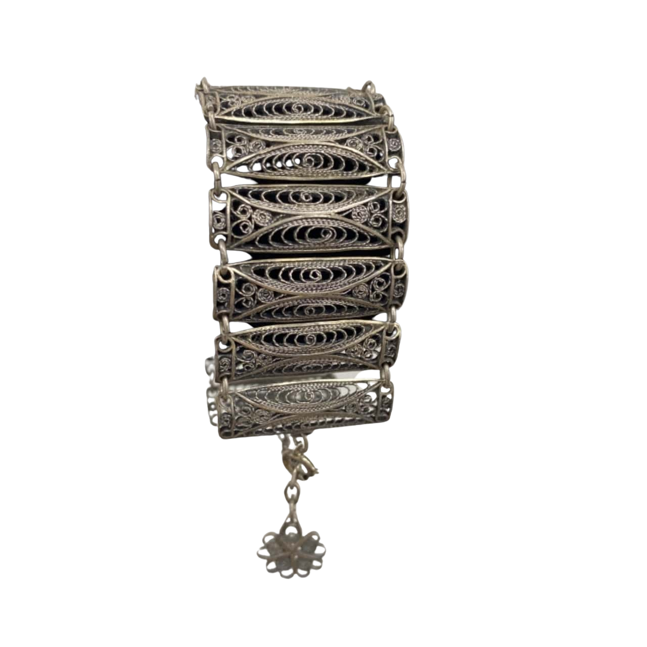 Womens Bracelets Silver, made in the Filigree technique (s)