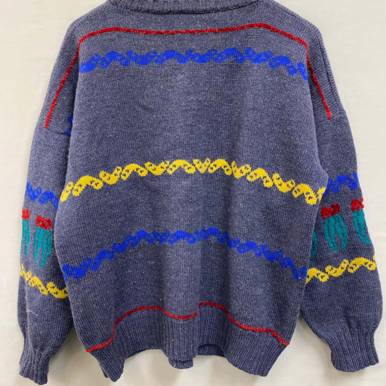 Hand Made Australiana knit Unisex Size 6 / 8 / M / S Crew Neck ...