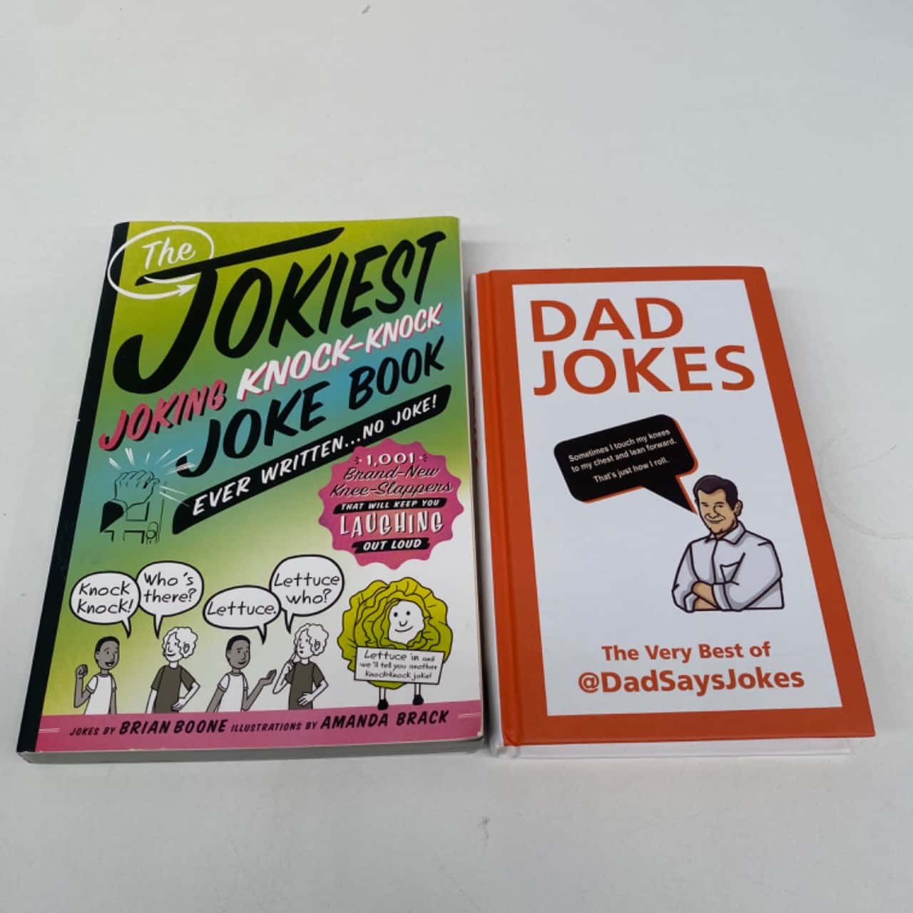 Joke books x2(s)