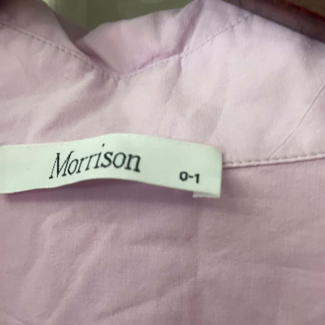 Morrison Size 0-1, Long Sleeve Shirt Lilac
