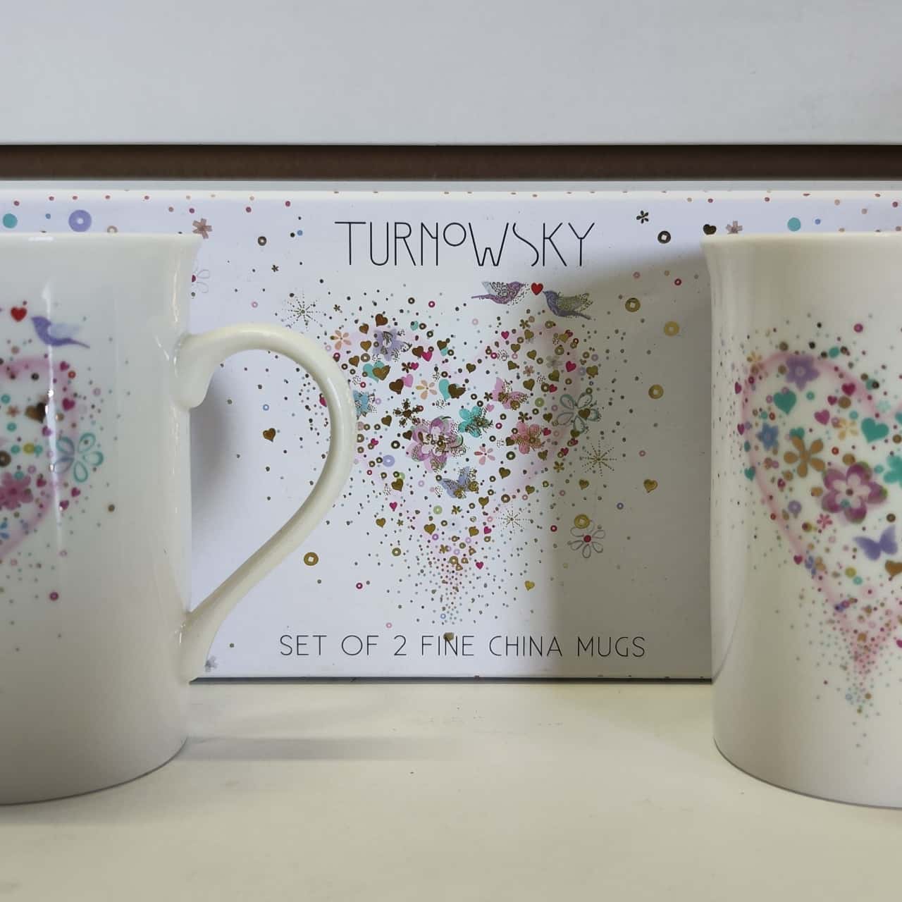 Turnowsky Set of 2 China Mugs (s)