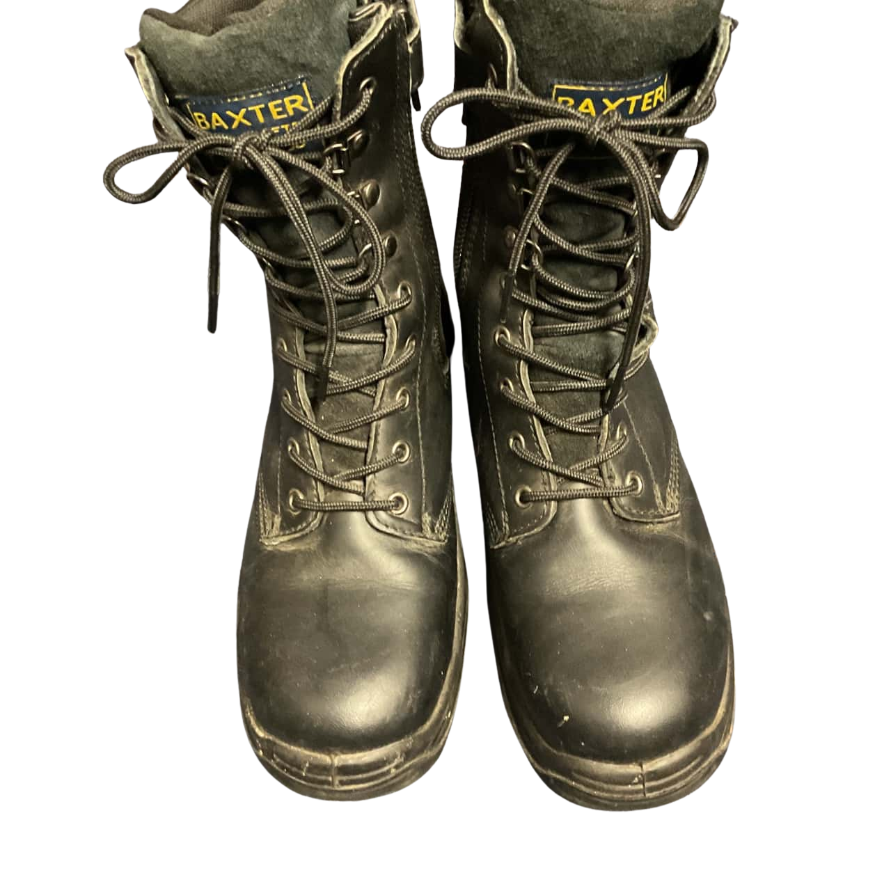 Baxter Brand Natural Mens high boots Size 7 Black (s)
