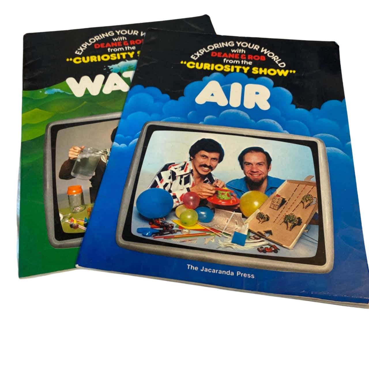 2 x Books Exploring your World with Deane and Rob from the Curiosity Show