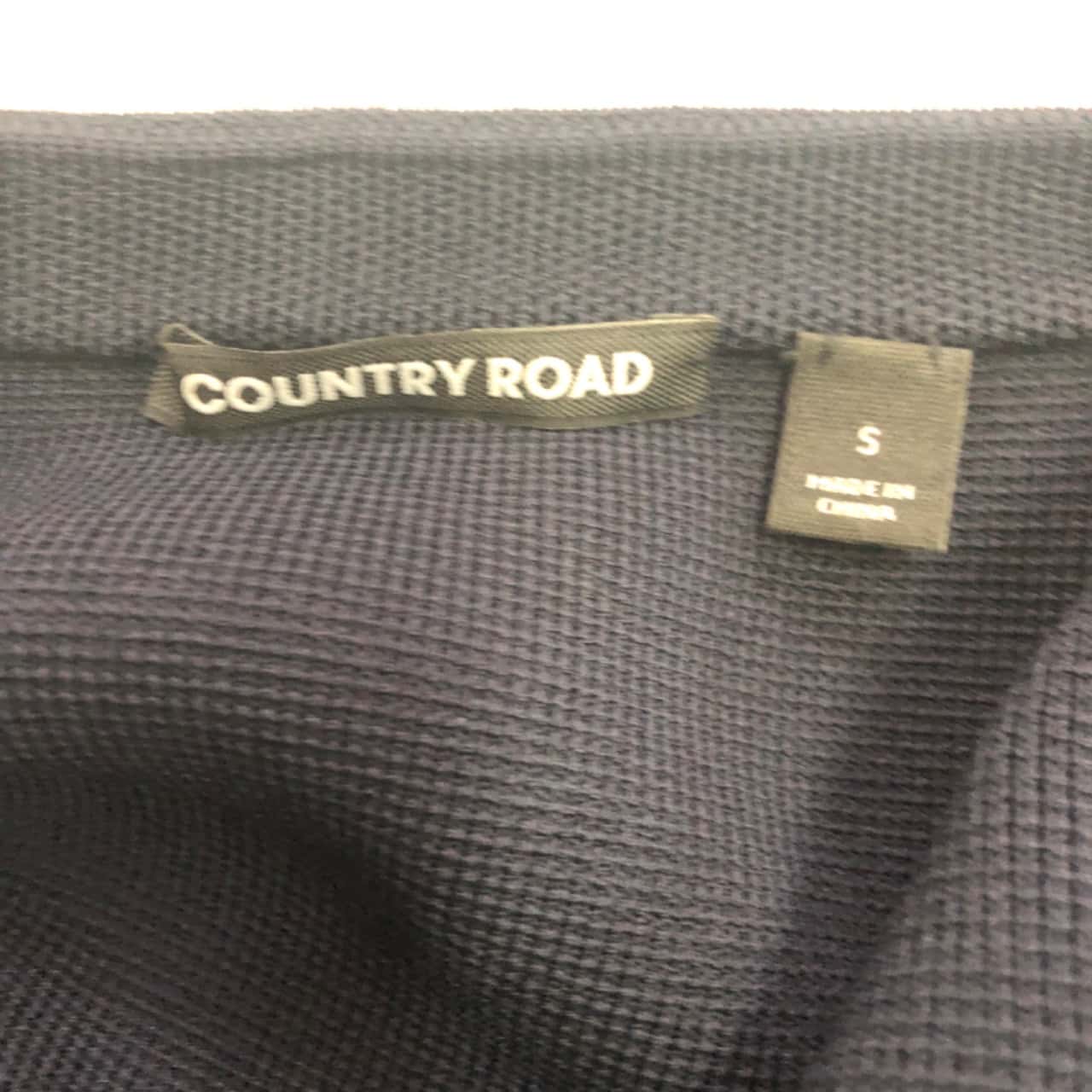 Country Road Womens Size S Jumpers Navy Blue (s)