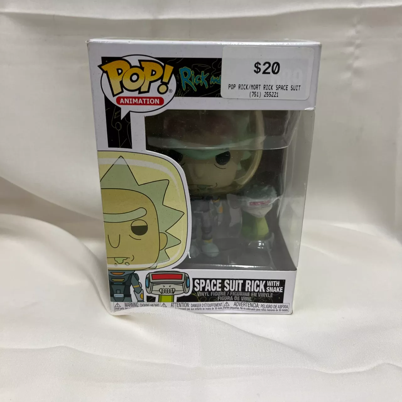Rick & Morty Space Suit Rick with snake Vinyl Figure(s)