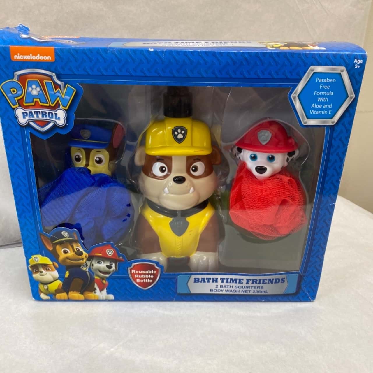 Paw Patrol Kids Bath Time Friends Bath Set-New In Packaging(s)