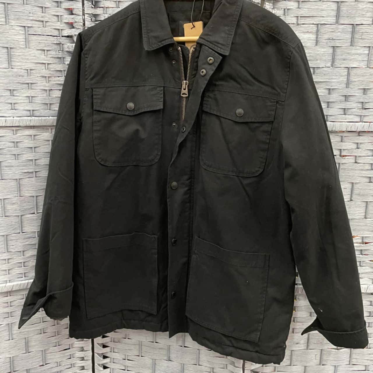 Commons Mens Size L Front Zipper Black Jacket(s) - New With Tags ...