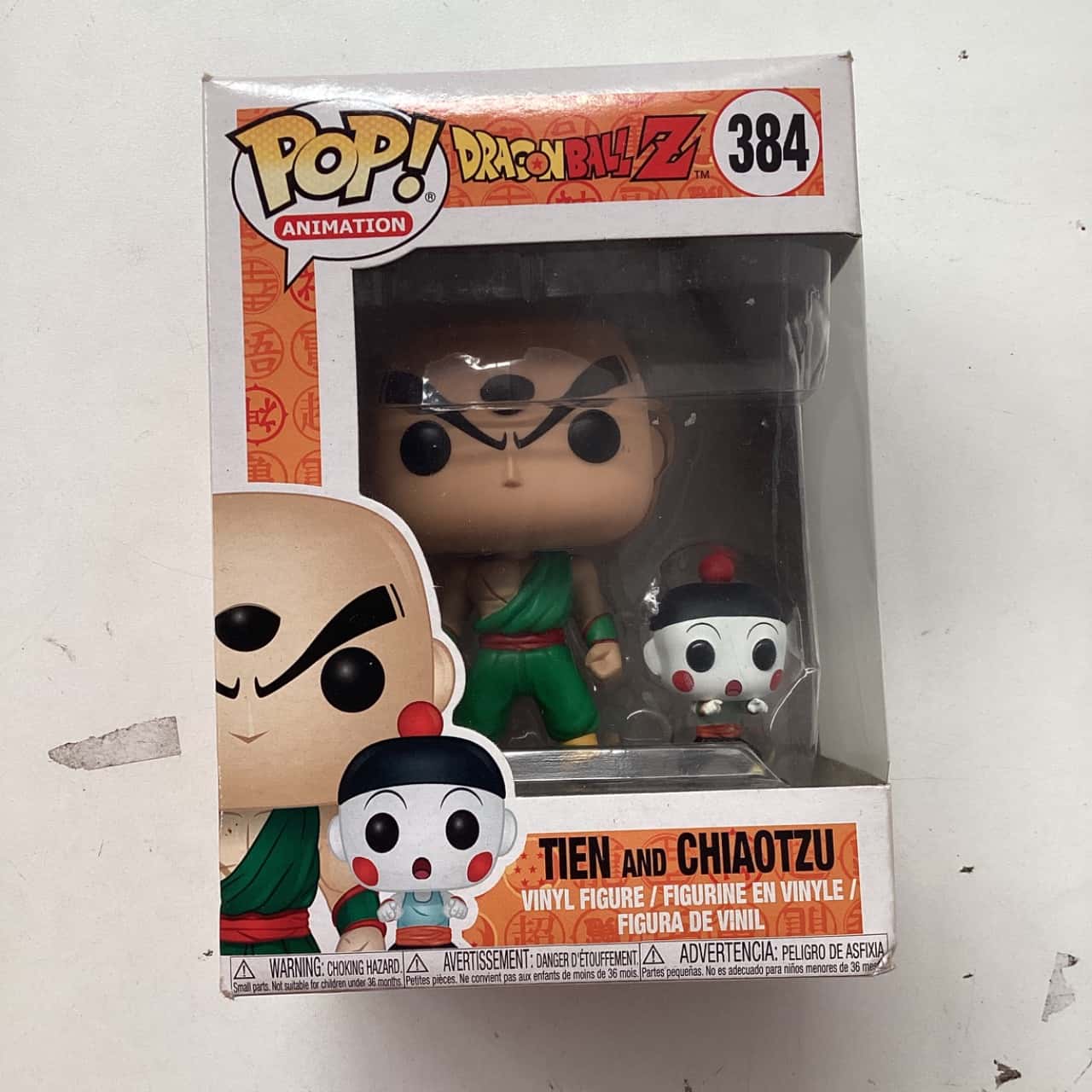 Funko pop! dragon ball Z Tien & Chiaotzu figure #384