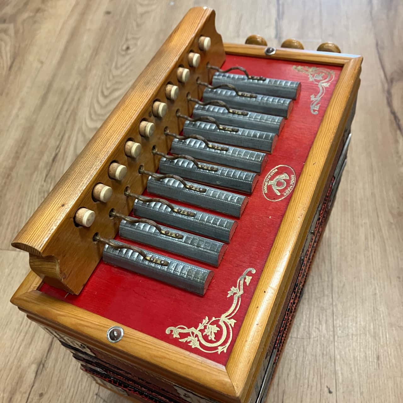 Regal Melodeon Made In Germany Accordion Vintage