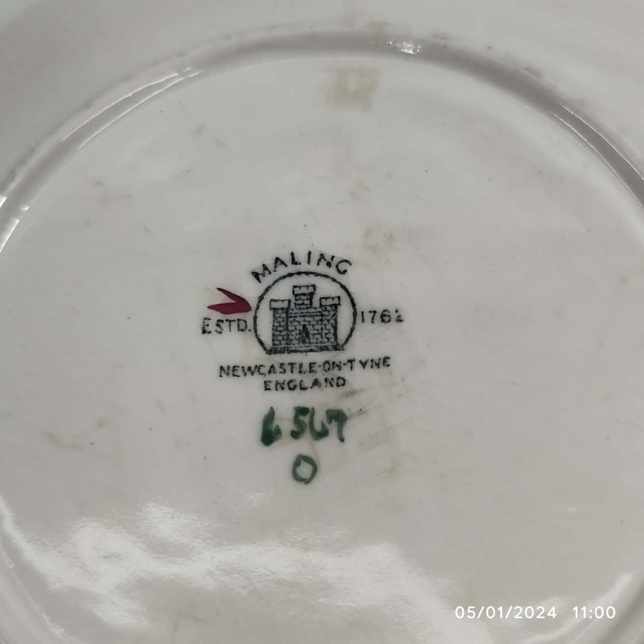 Maling English China Hand Painted Dish Vintage (s) - Used Very Good ...