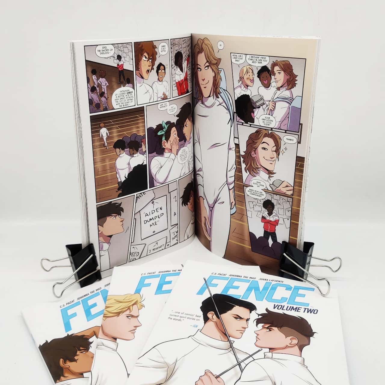 4 Volume Set of Fence by C.S. Pacat Graphic Novels Anime pb(s)