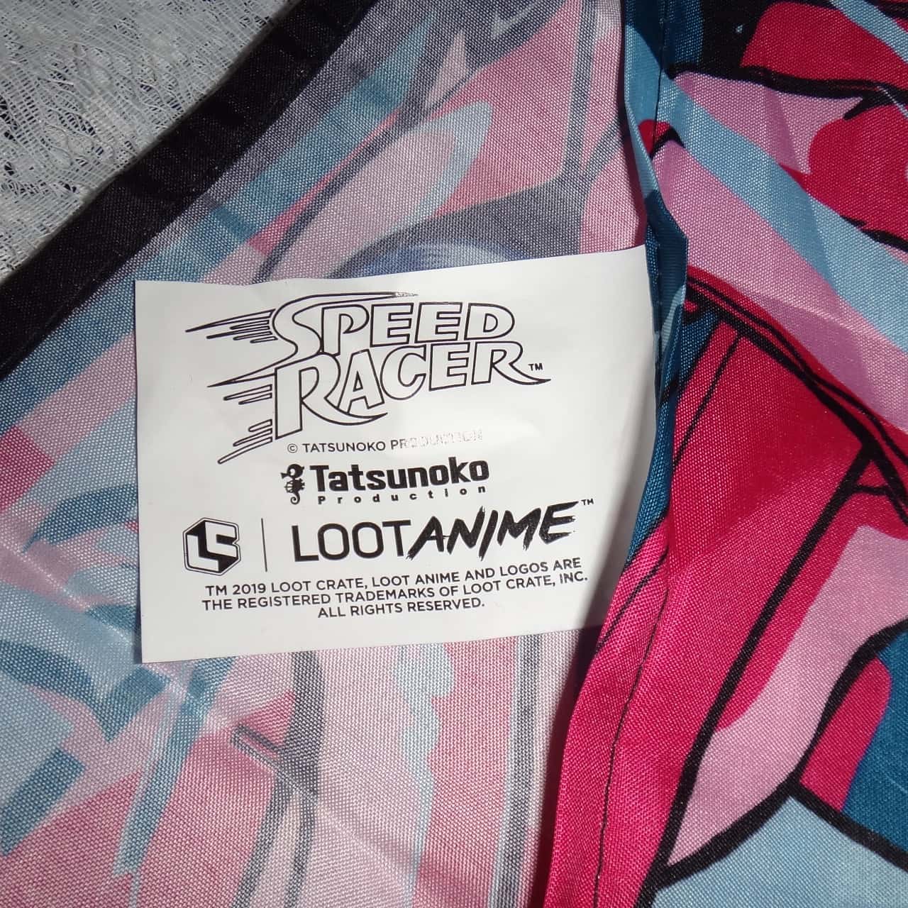 Speed Racer Anime Go Go Speed Racer Flag (Tatsunoko/Loot Crate)(s)