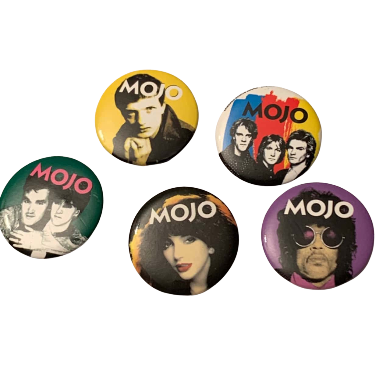 5 Mojo Badges(s)