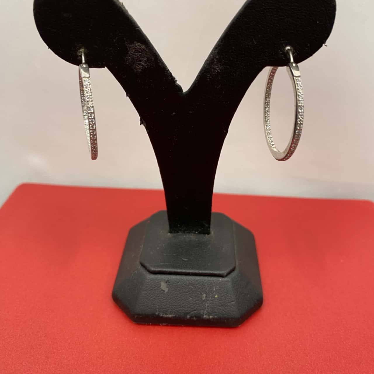 925 Marked Women's Hoops Medium Size