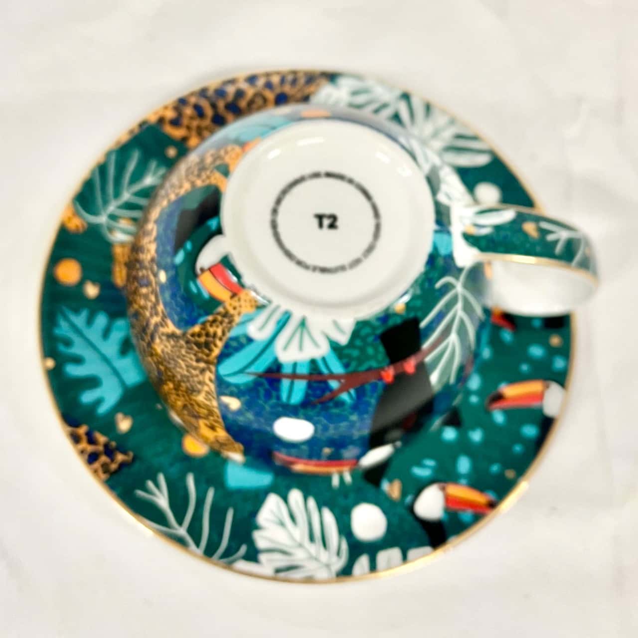 T2 Cup and saucer-Toucan Design(s)