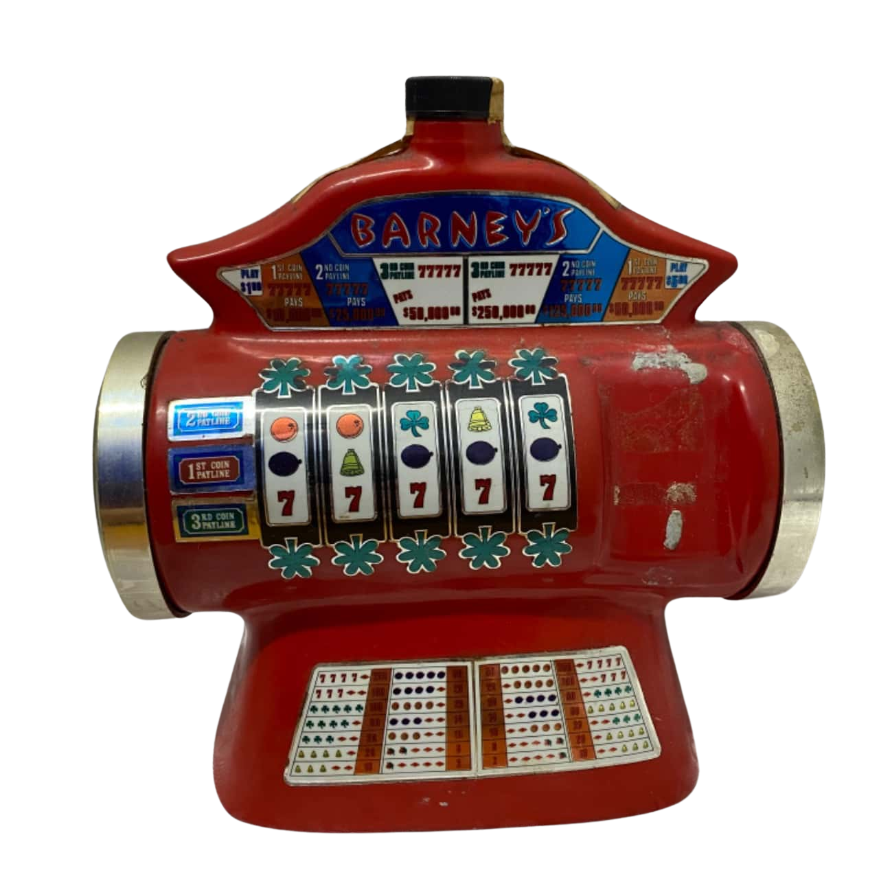 Vintage Collectable Jim Beam Slot Machine Decanter(s)