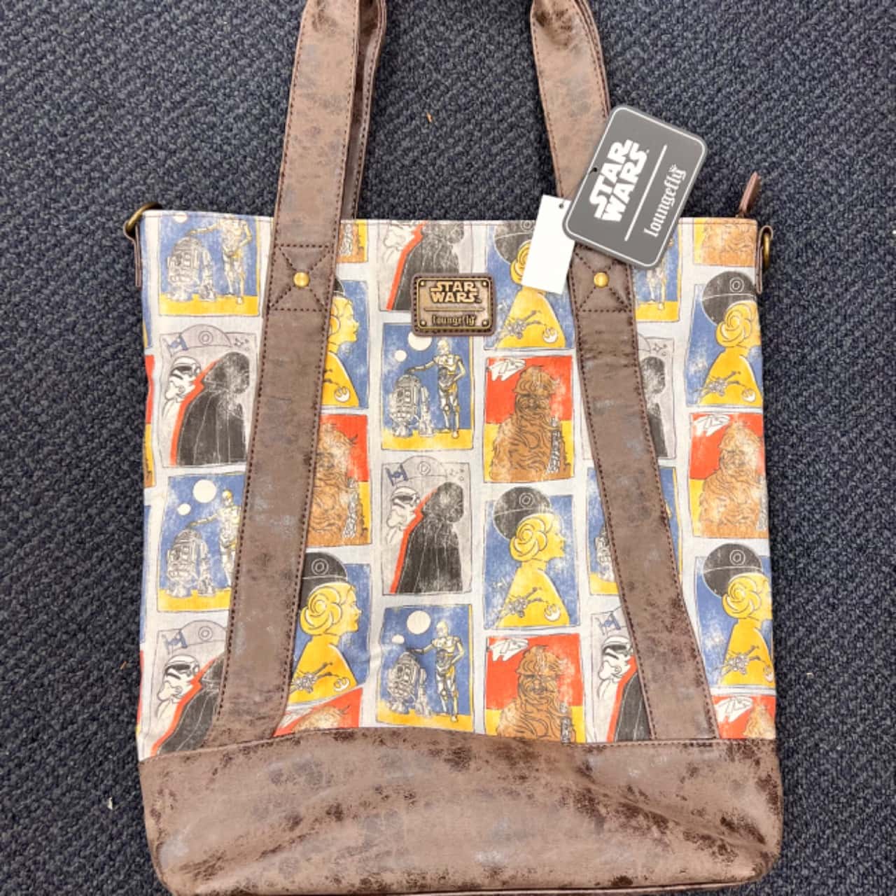 Loungefly Womens Tote Pattern star wars(s)