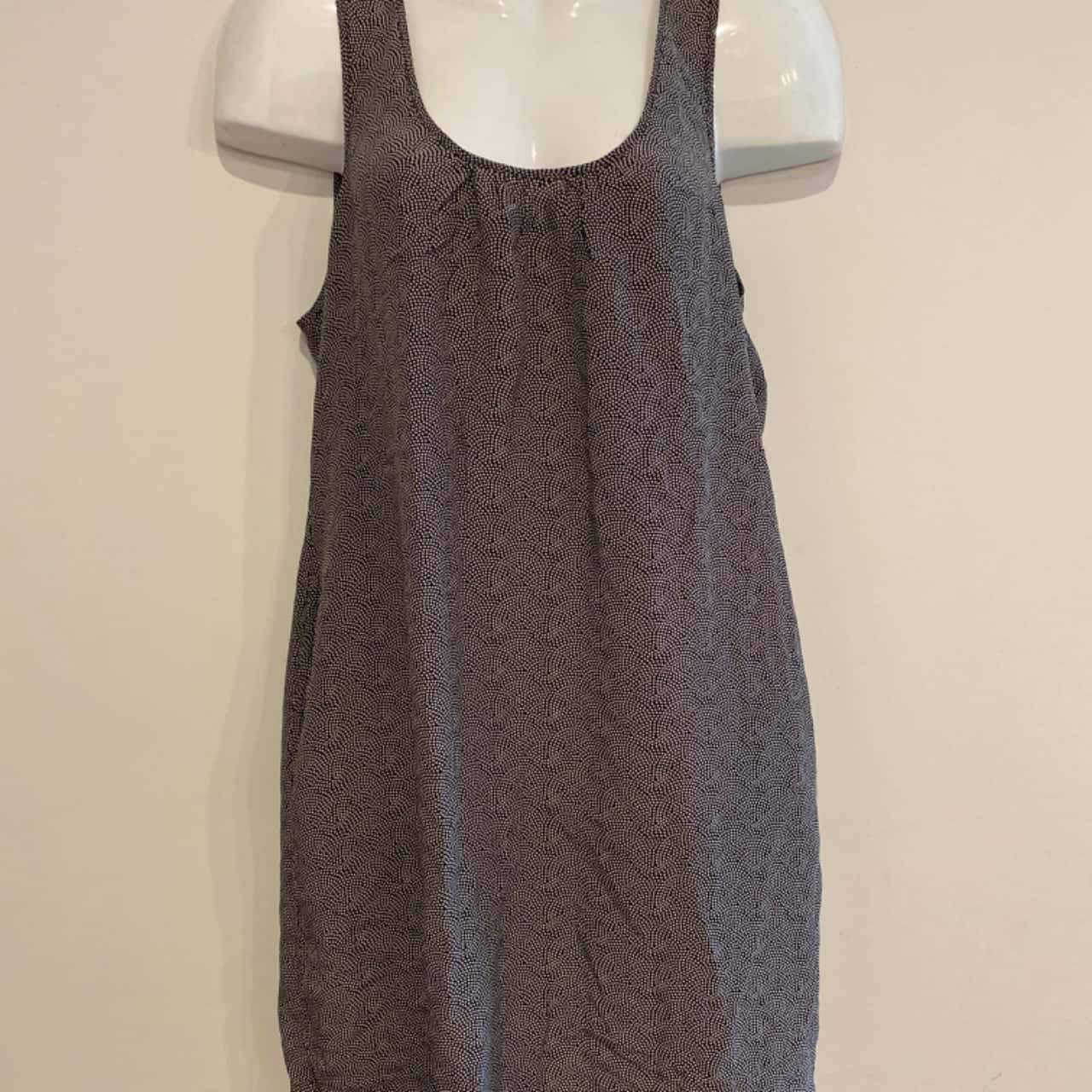 Quicksilver Womens Midi Dress Black / White Size M