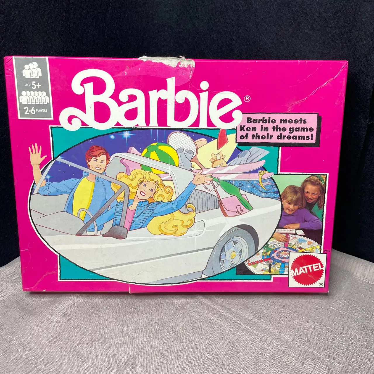 Vintage Mattel - Barbie Meets Ken in The Game of Their Dreams - 1990 ...