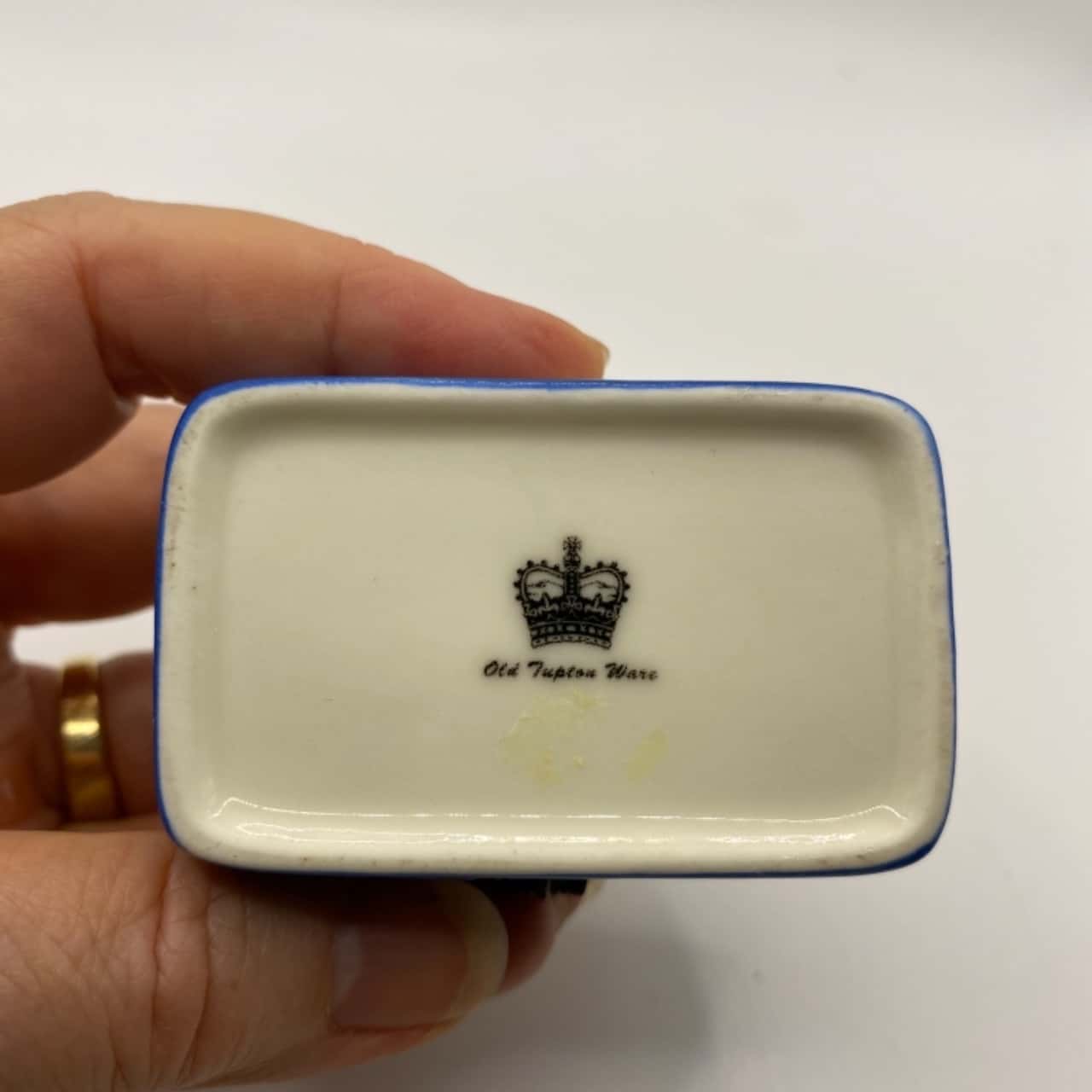 Hand painted trinket box