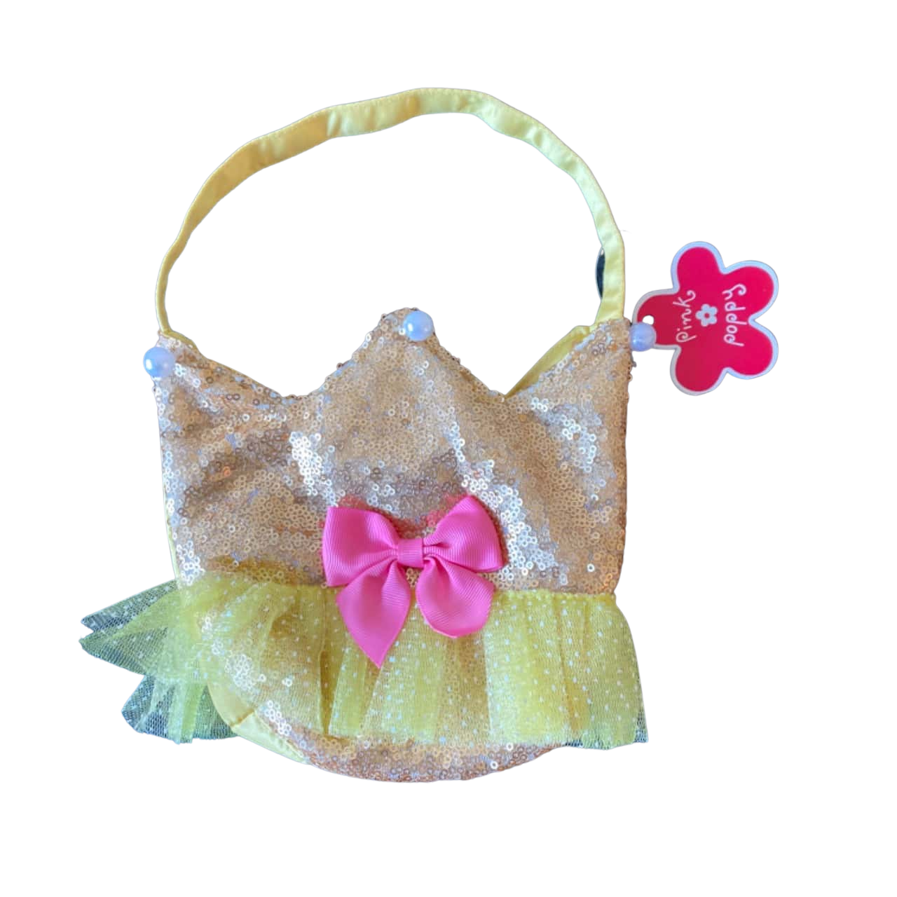 Forever Sparkle Crown Handbag – Yellow(s)