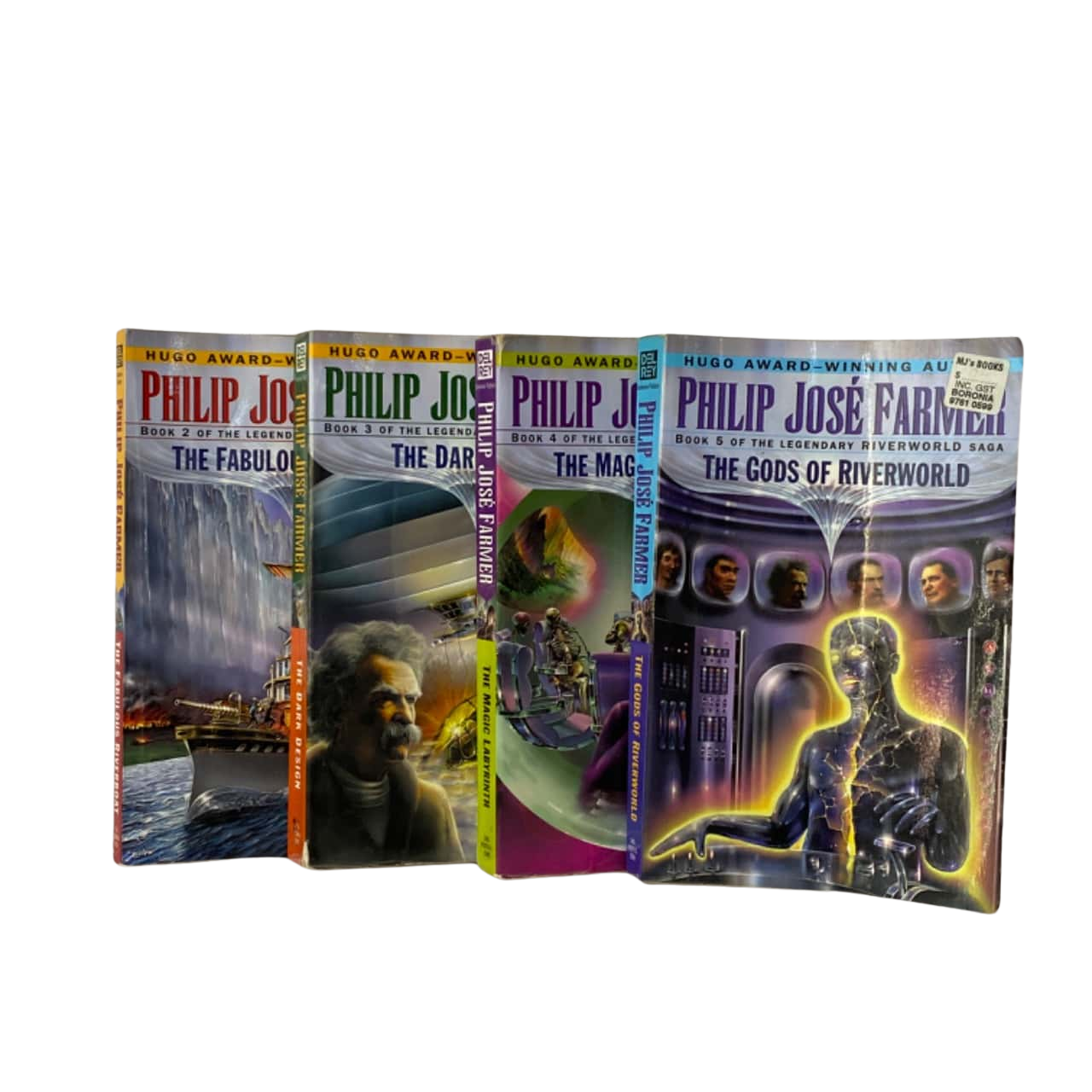 Riverworld Saga Books 2-5 By Phillip Josè Farmer(s)