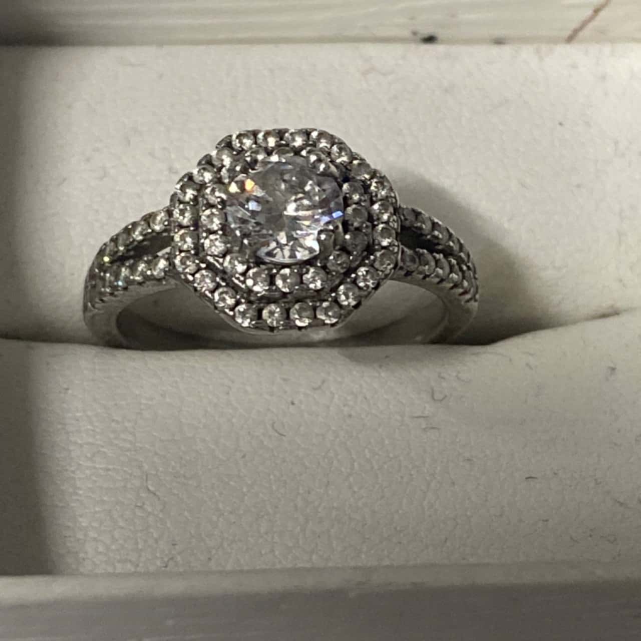 Sterling silver cubic zirconia ring(s)
