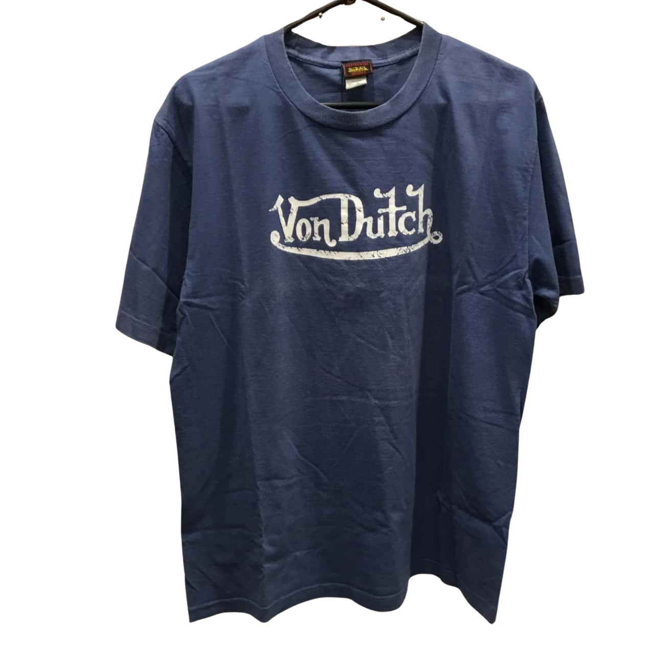 Von Dutch Blue T Shirt Size XL(s) - Used Very Good | Salvos Stores