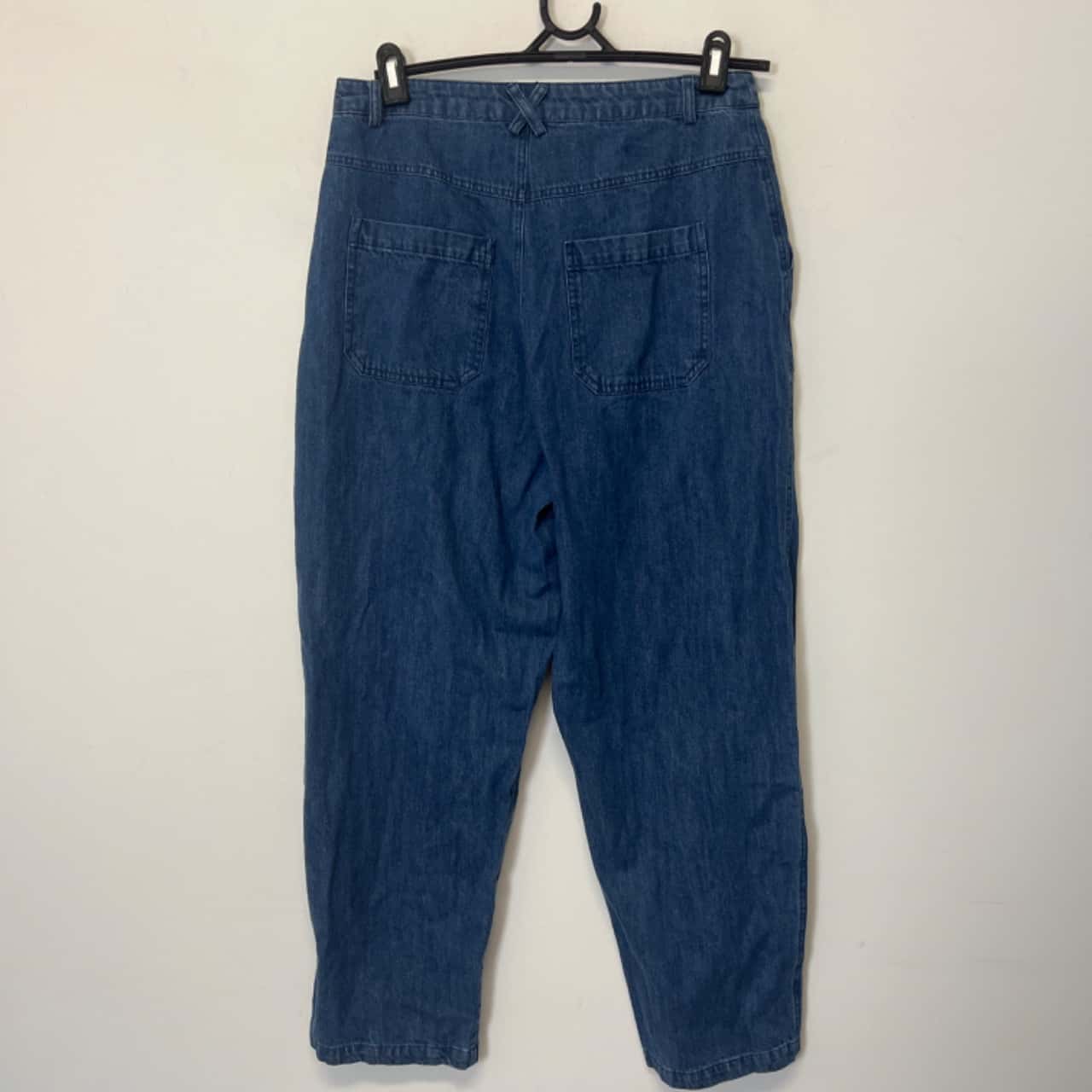 Dangerfield Womens Size 12 Wide Leg Jeans Blue