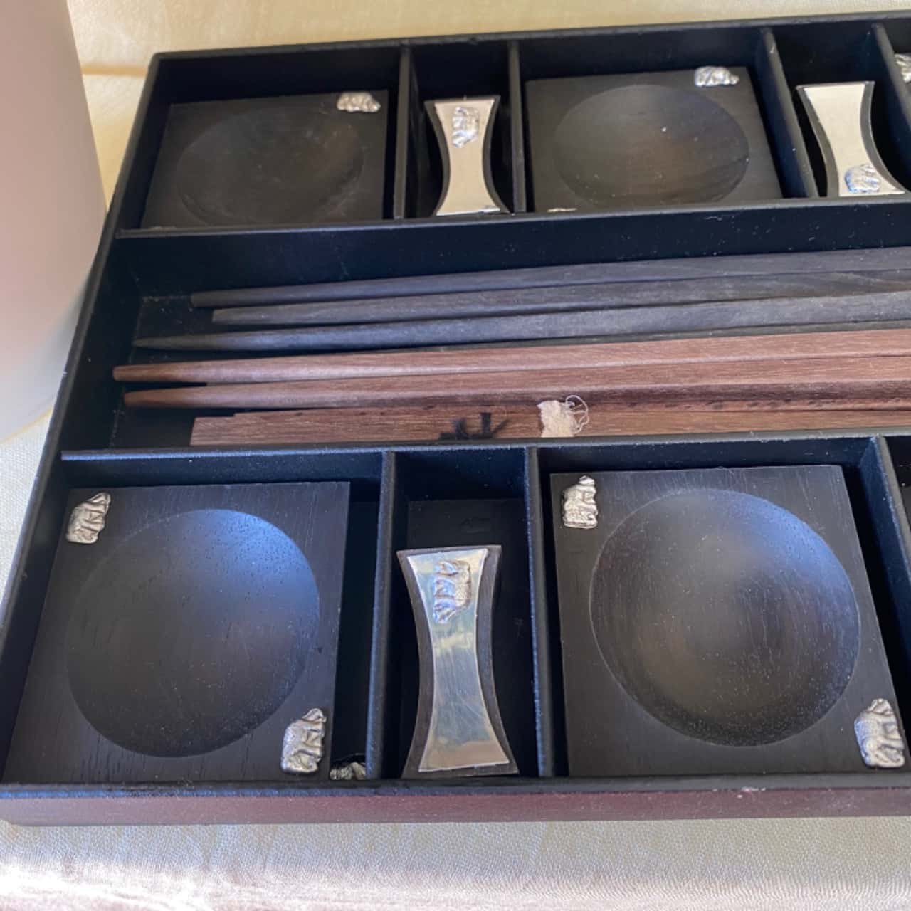 Thailand Wooden Crafted Chopstick Set (please read description)