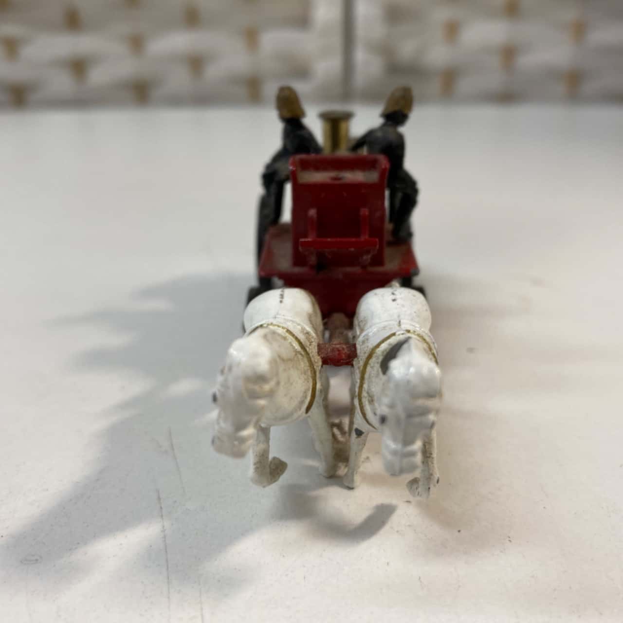 LESNEY MODELS OF YESTERYEAR BOX #4 SHAND MASON HORSE DRAWN FIRE ENGINE