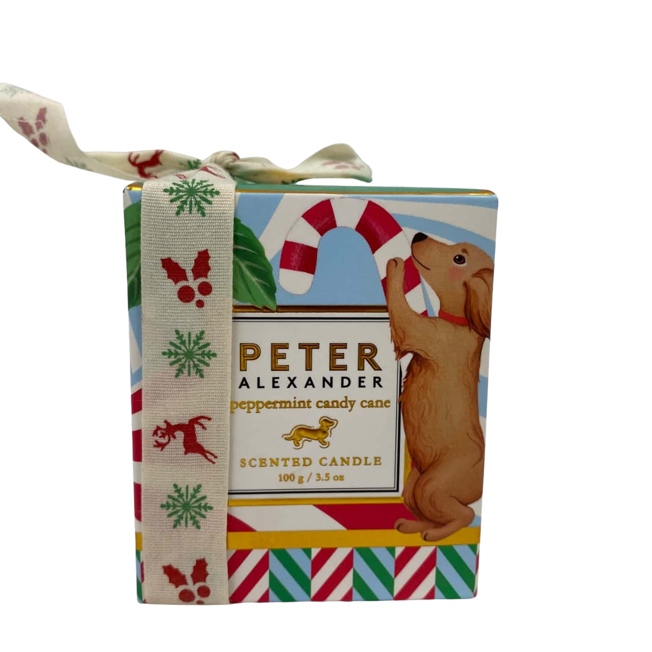 Peter Alexander Christmas Candle Peppermint Candy Cane BNWT(s)