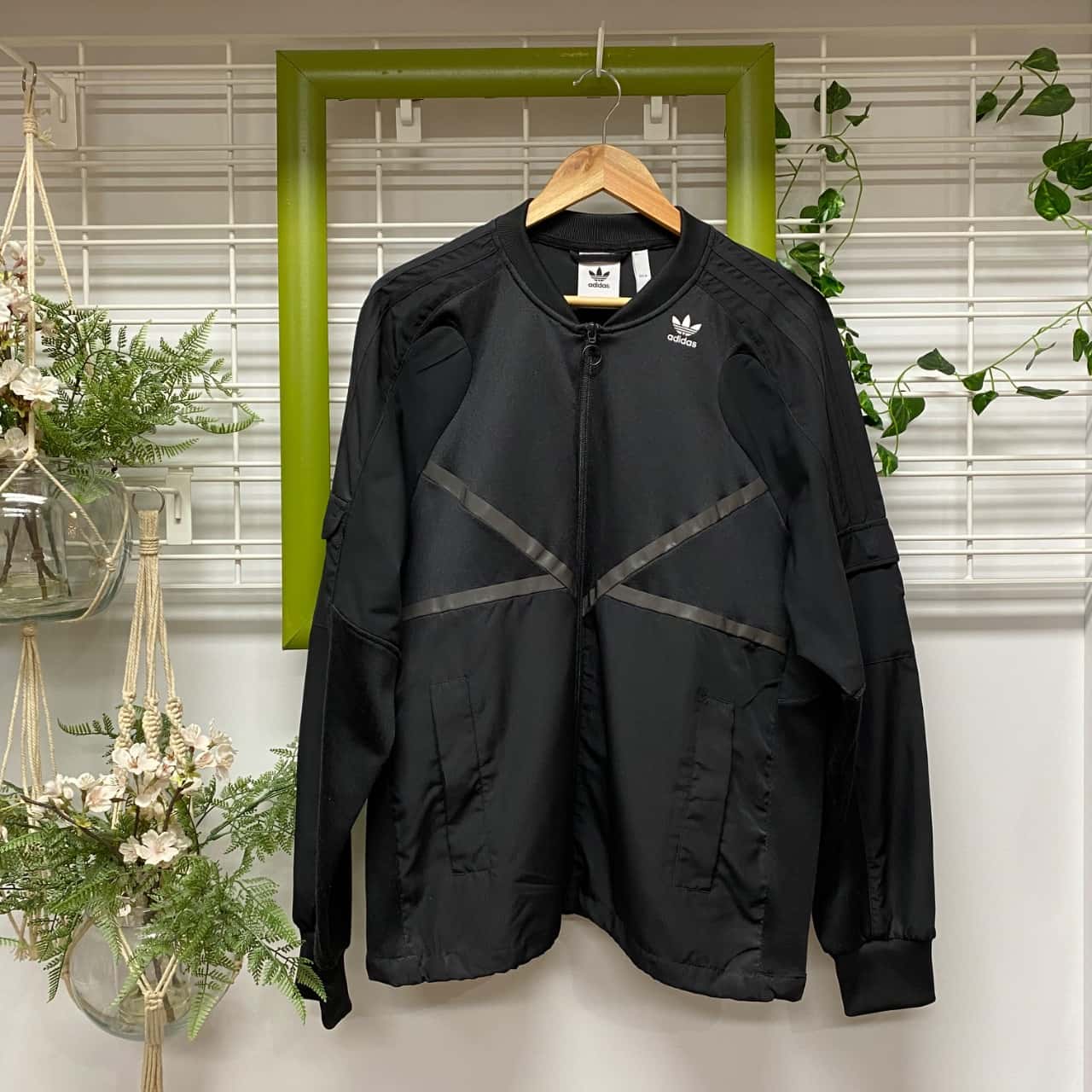 Adidas Mens Performance Jacket Black Size M (s)