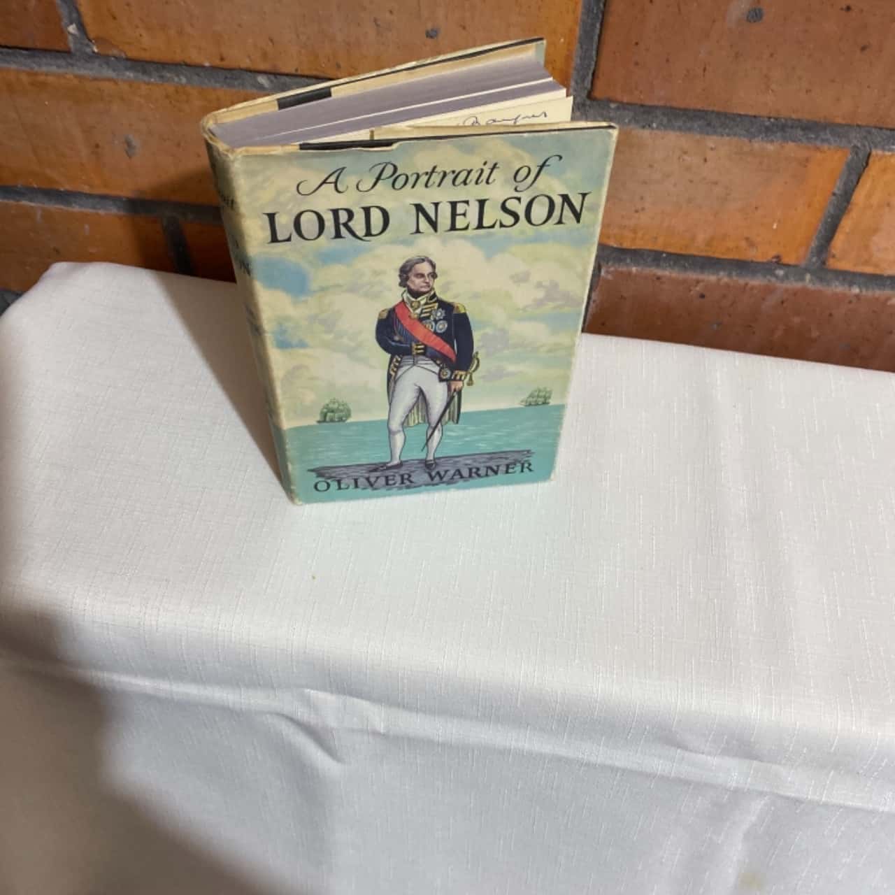 A Portrait of Lord Nelson by Oliver Warner